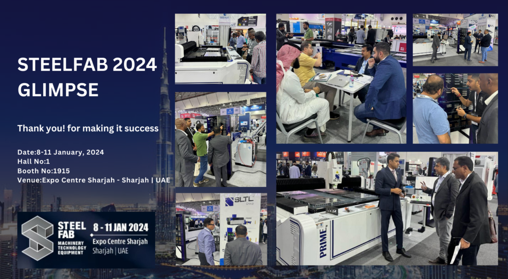 SLTL Group's 4.0 Ready Laser Solutions Takes Center Stage at SteelFab 2024